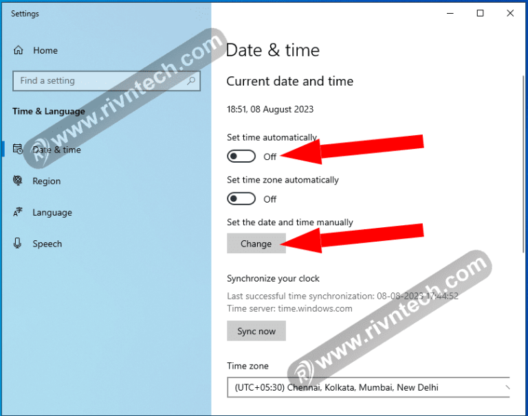 Computer या laptop में date and time कैसे set करें - Window 8,10,11 में date and time कैसे चेंज ...