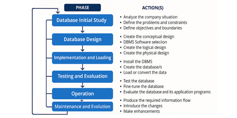 DBLC in Hindi | DBLC- Database Life Cycle (पूरा गाइड हिंदी में) - Rivn Tech